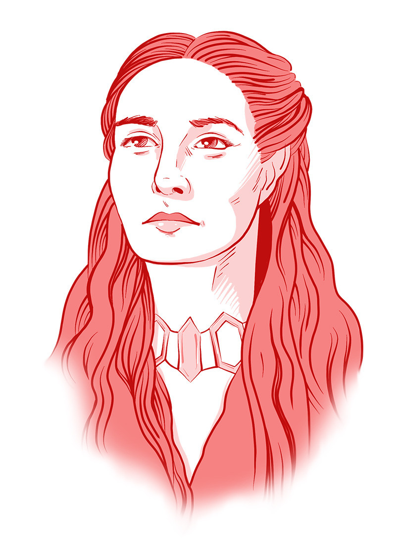 ArtStation - Red Woman