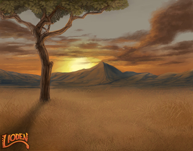 ArtStation - Lone Marula Tree