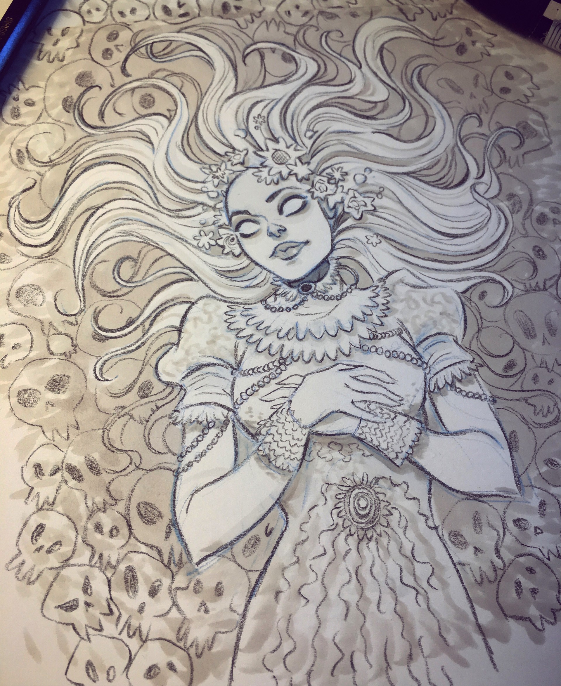 ArtStation - Ghost lady