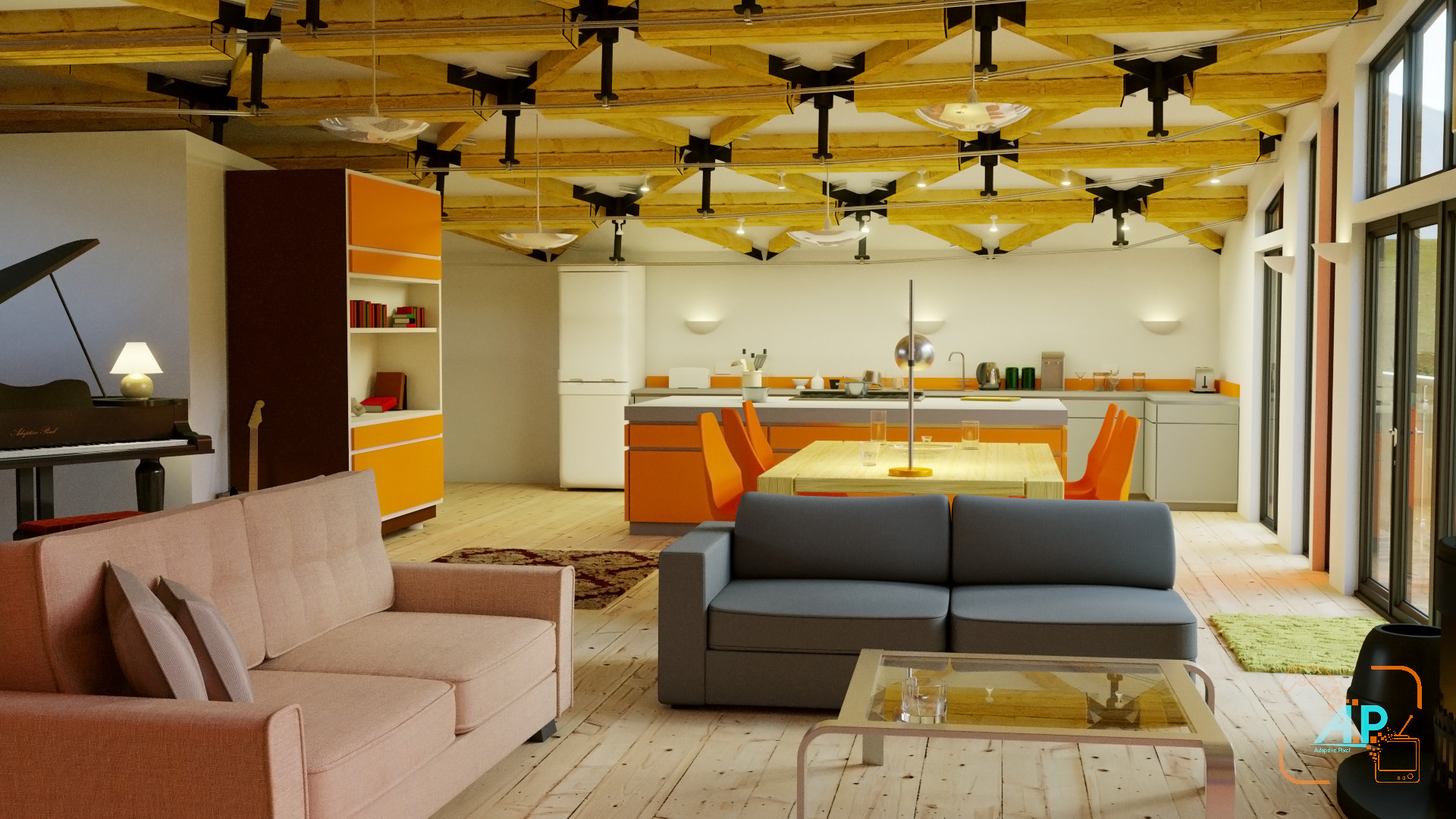 ArtStation - Grand Designs Building Interior