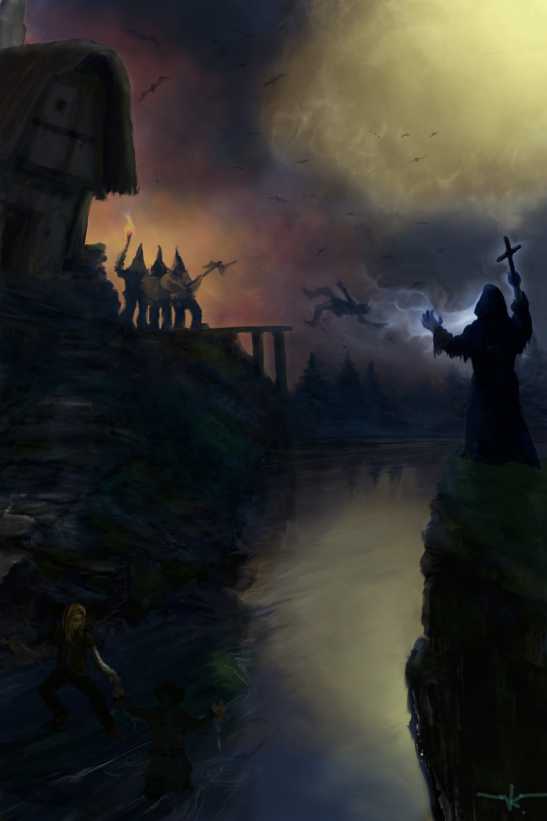 ArtStation - Black Magic - Telekinesis