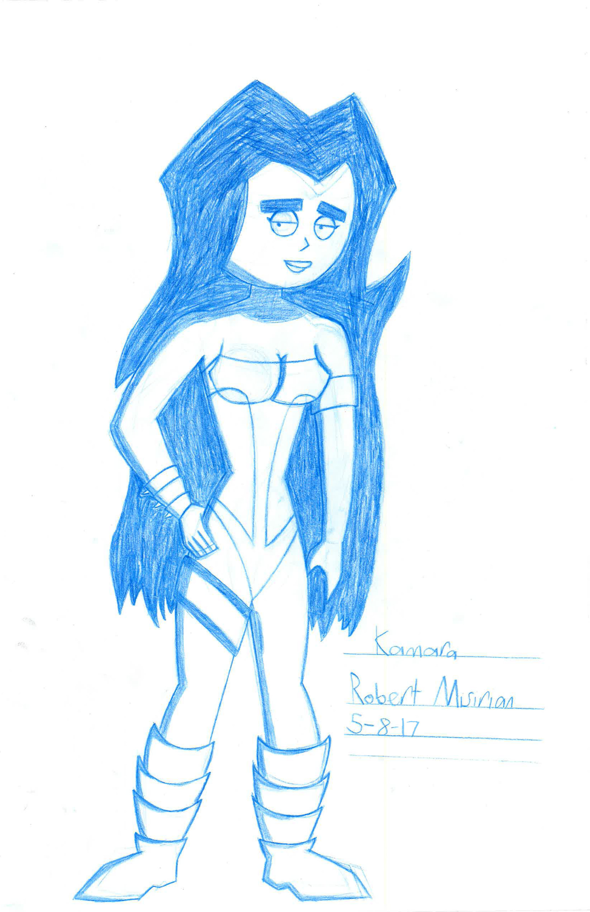 ArtStation - Kamara Concept Drawing