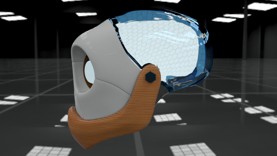 ArtStation - Robot Head - Concept 02