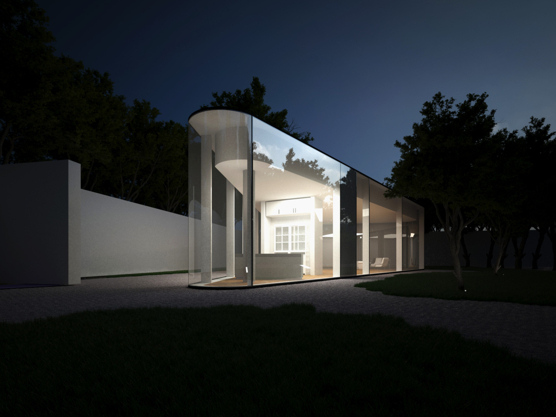 ArtStation - Glass house