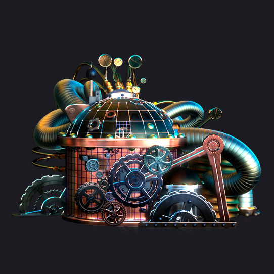 ArtStation - Slot machine - "Machine City"