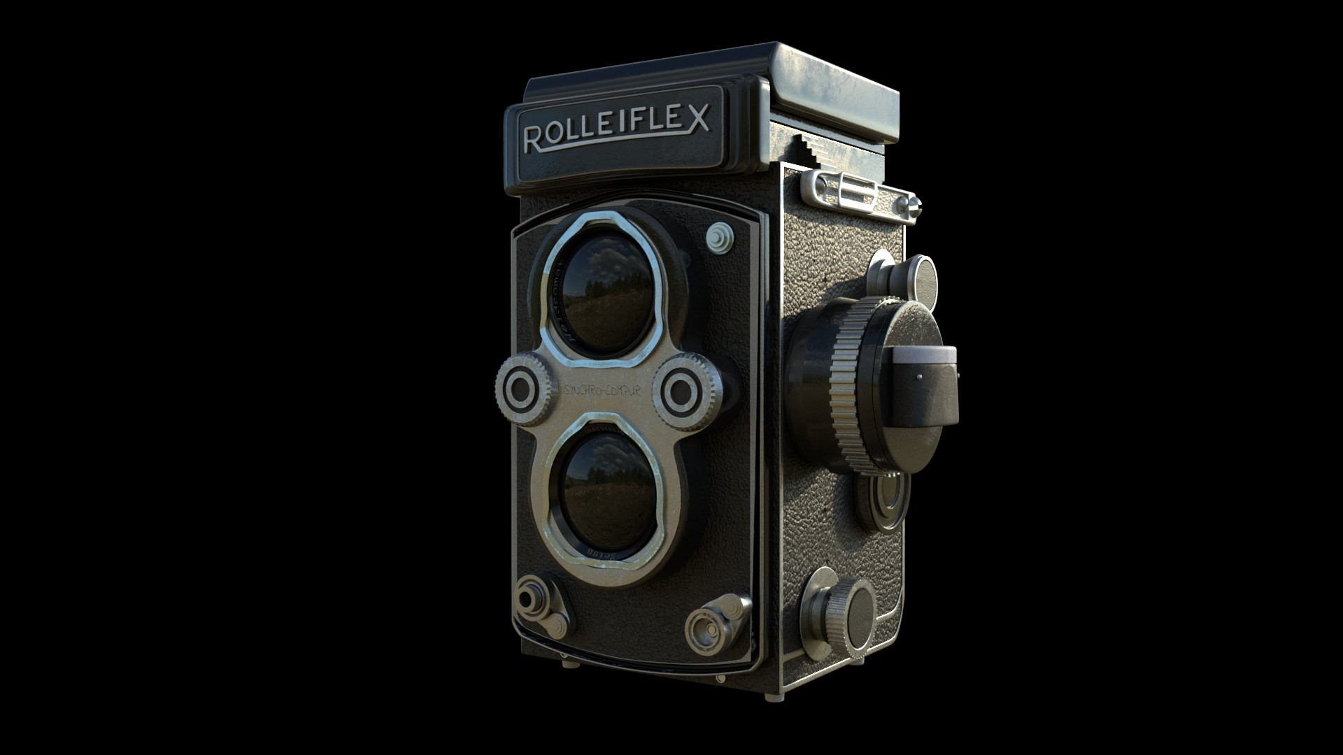 ArtStation - Rolleiflex Camera