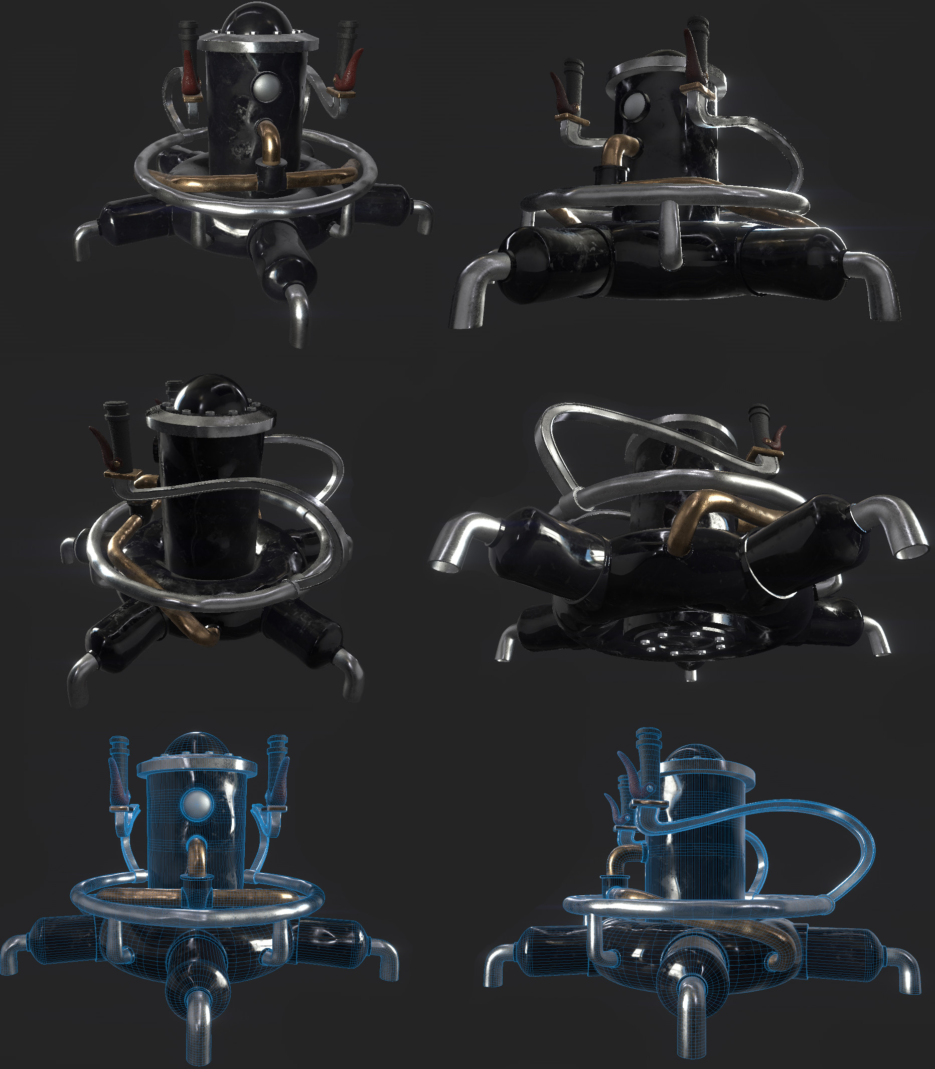 ArtStation - Steamboy machine