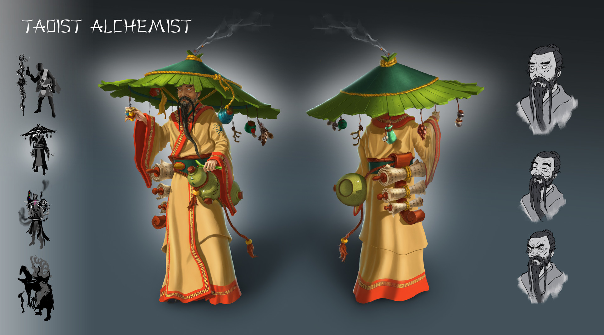 ArtStation - Taoist alchemist