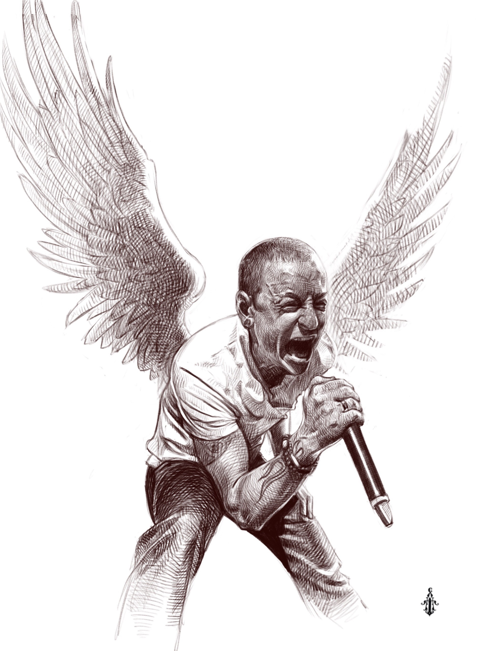 ArtStation - RIP Chester Bennington