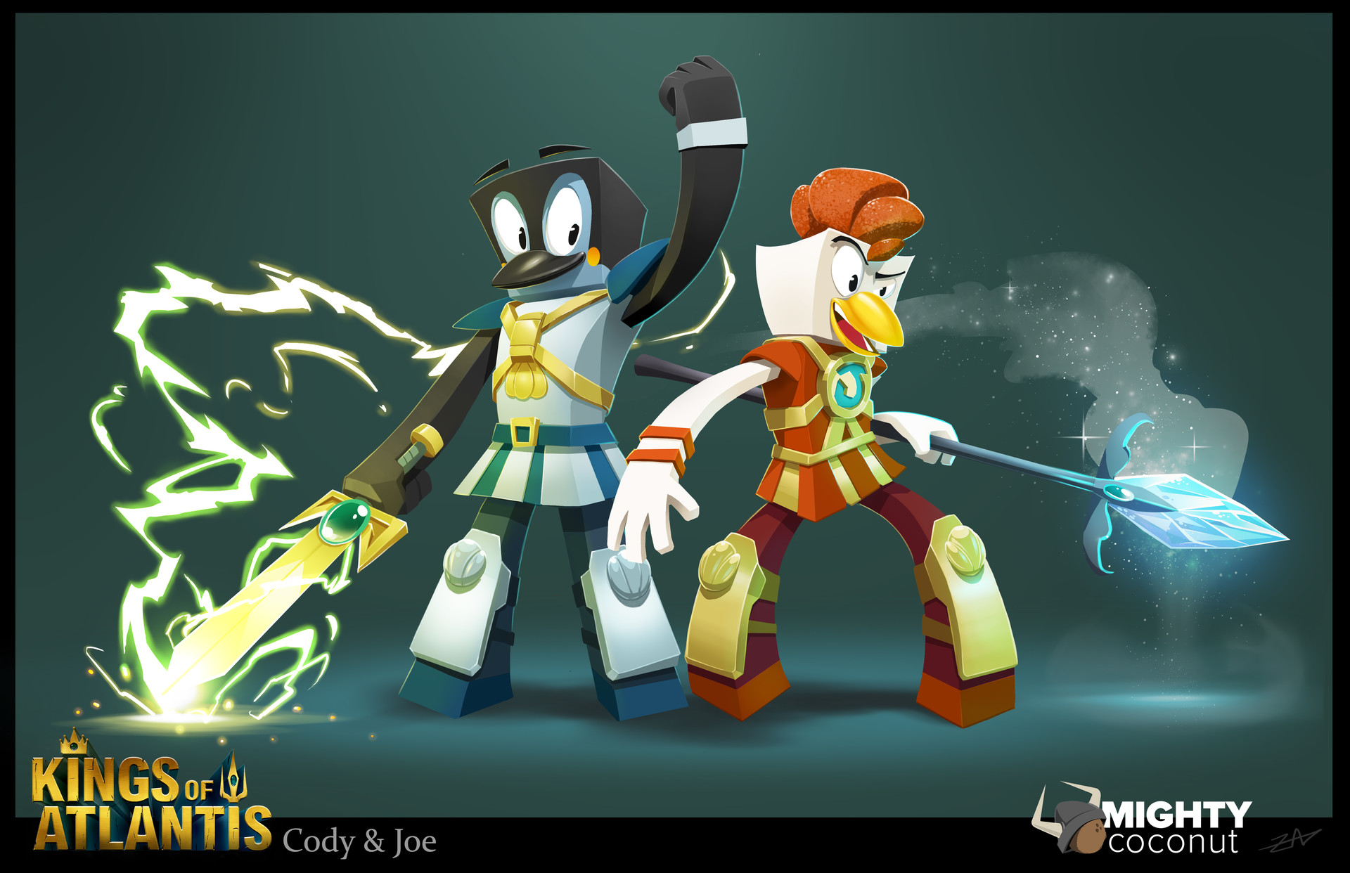 ArtStation - Kings of Atlantis Cody & Joe