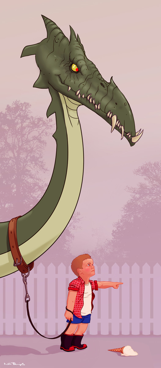 ArtStation - Tristan's Dragon