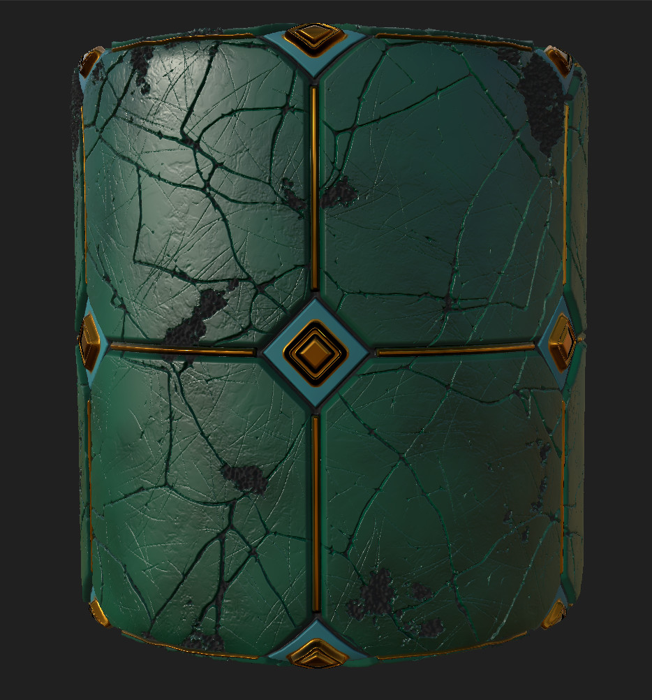 ArtStation - Bioshock Tiled Floor