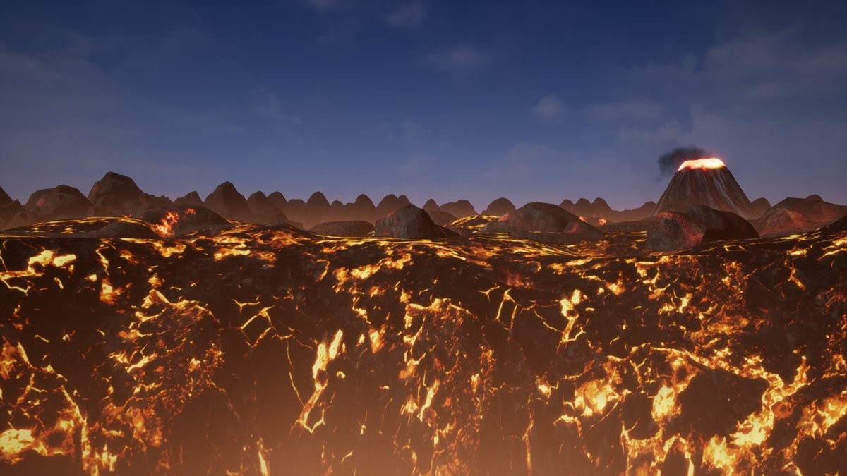 ArtStation - lava stage