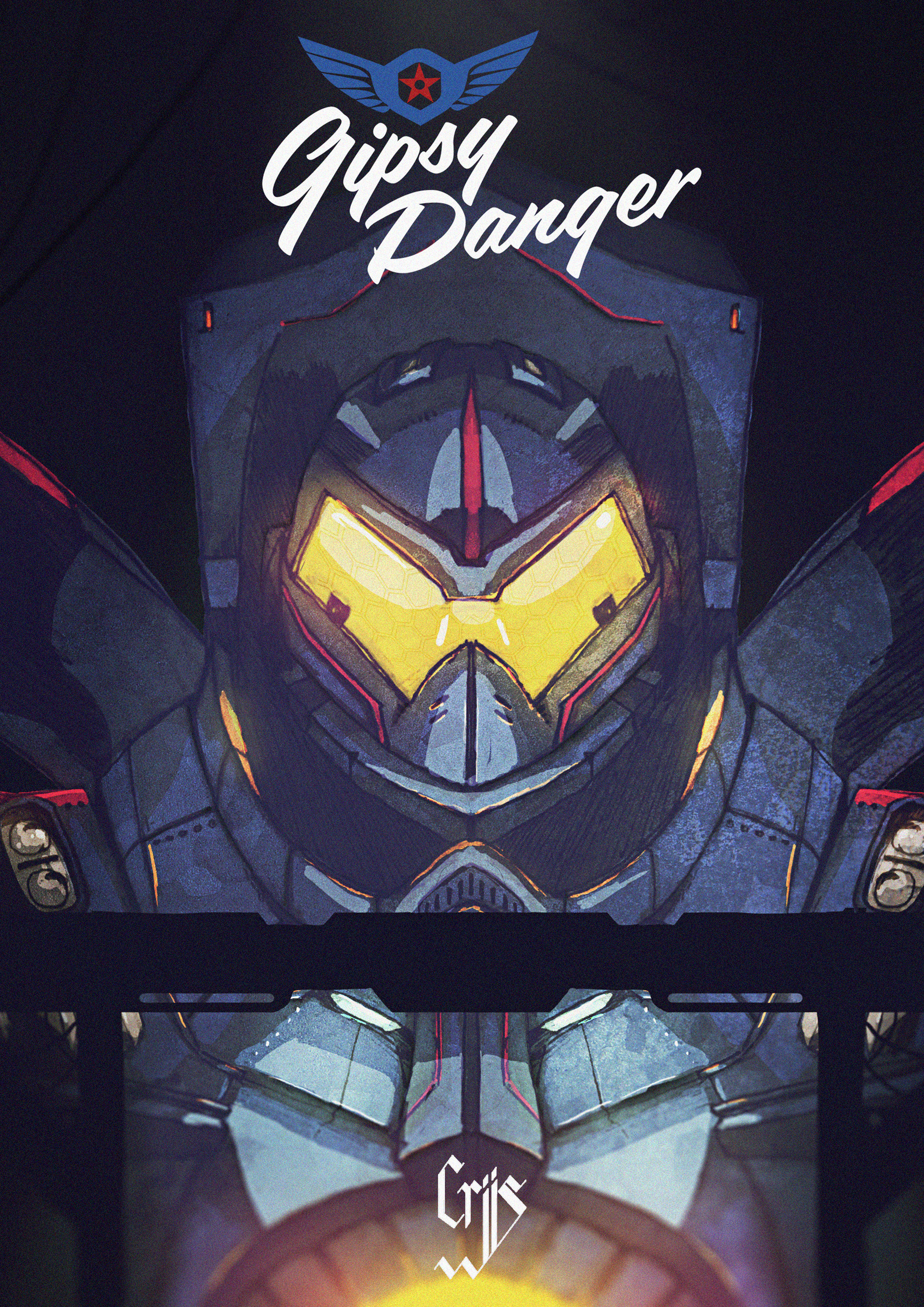 Fond D'écran Du Logo Gipsy Danger