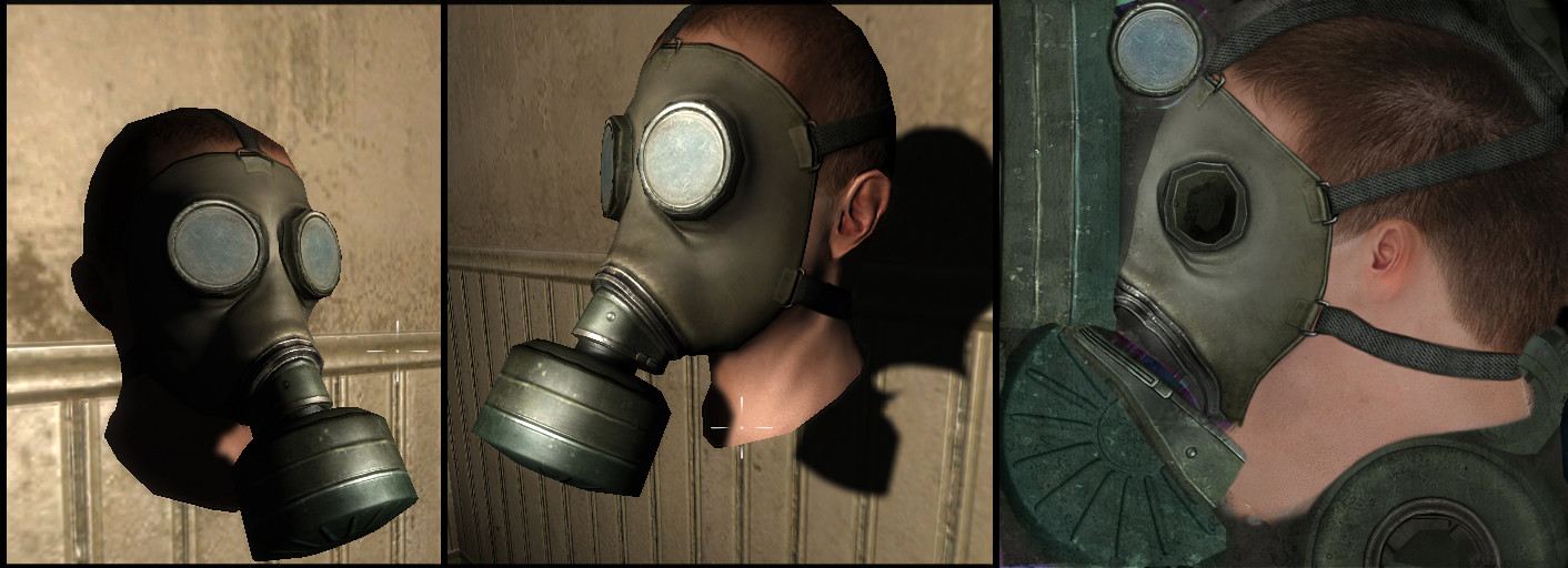 Michael Leonard - Wolfenstein Gasmask head