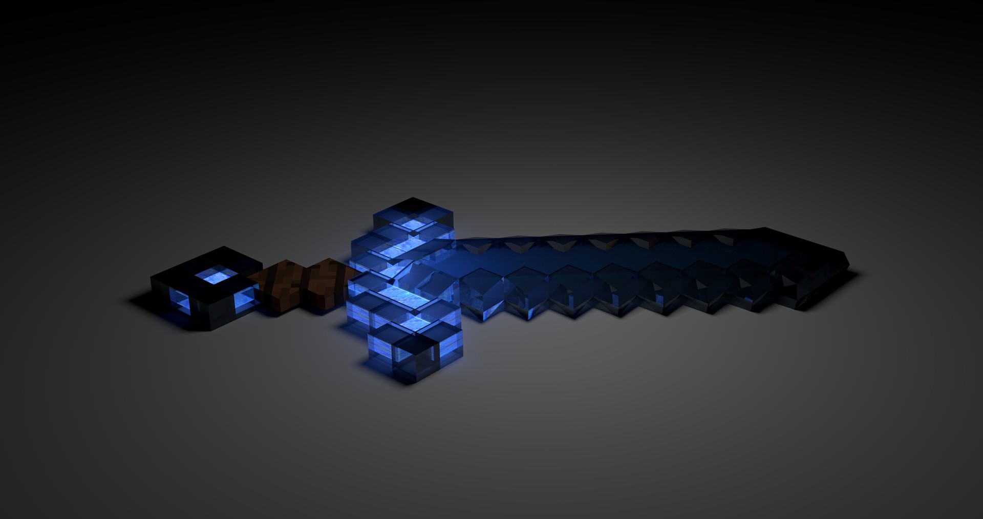 Minecraft Diamond Sword Wallpaper