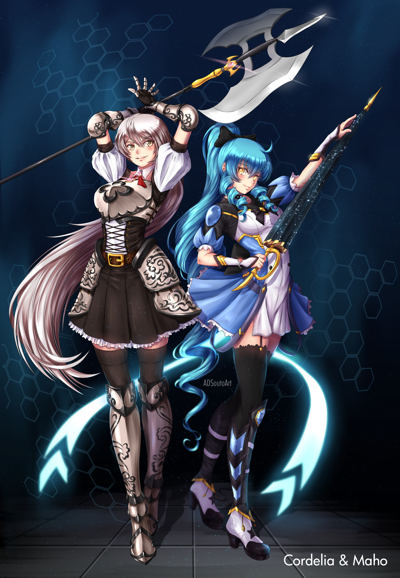 ArtStation - Cordelia and Maho