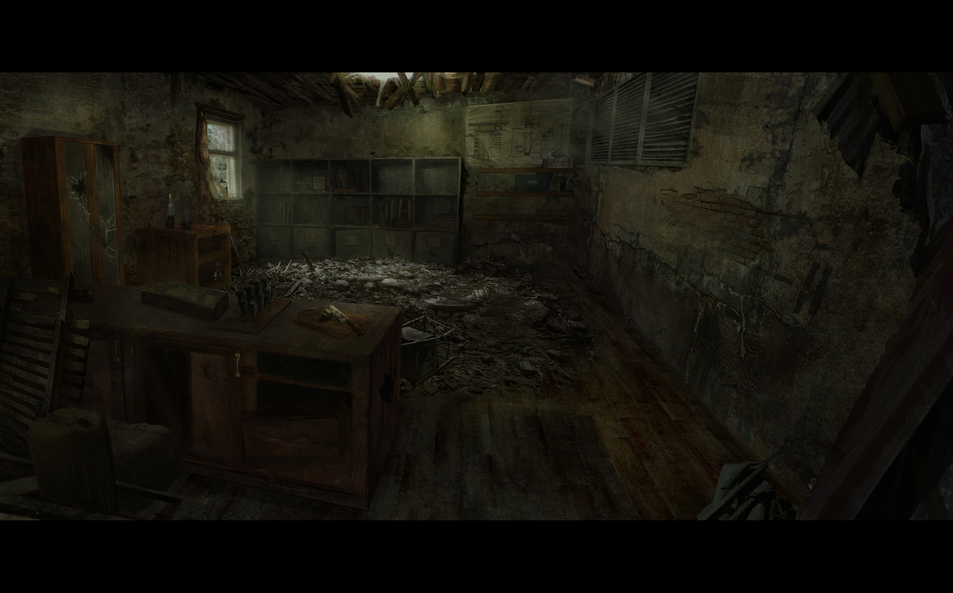 ArtStation - Darkened Room