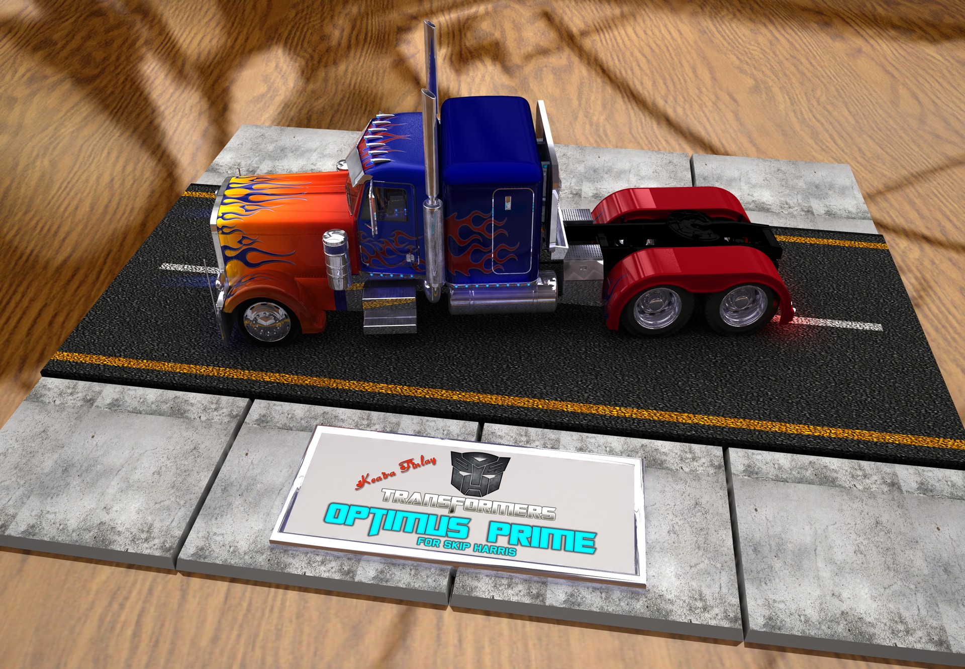 Peterbilt 379 Optimus Prime