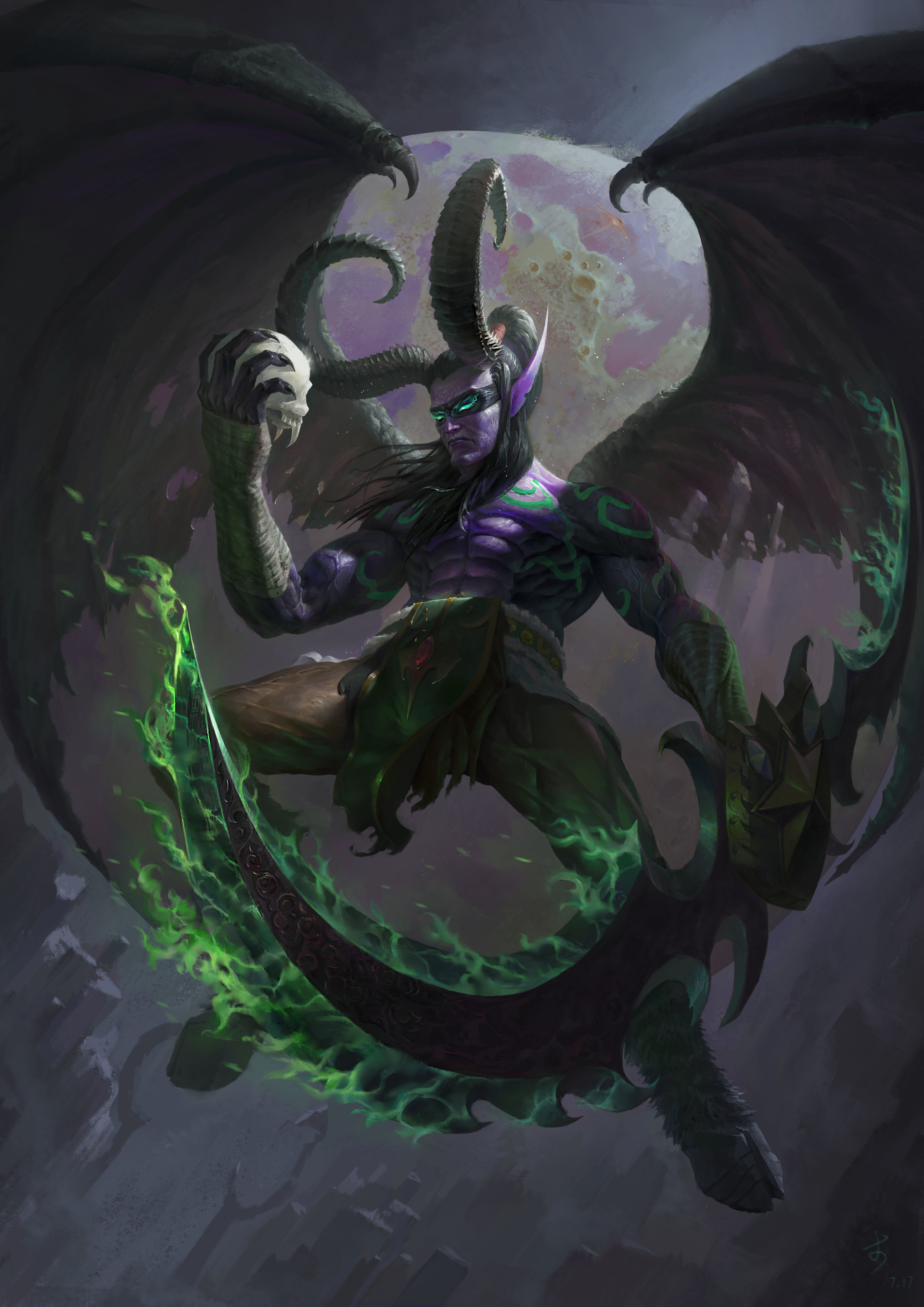ArtStation - Illidan