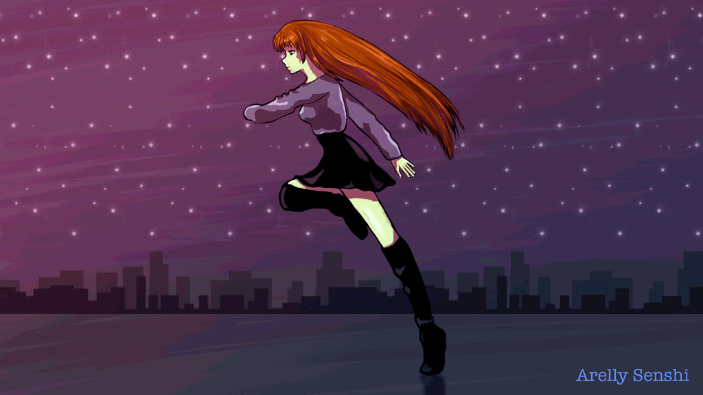 ArtStation - la Chica que corre