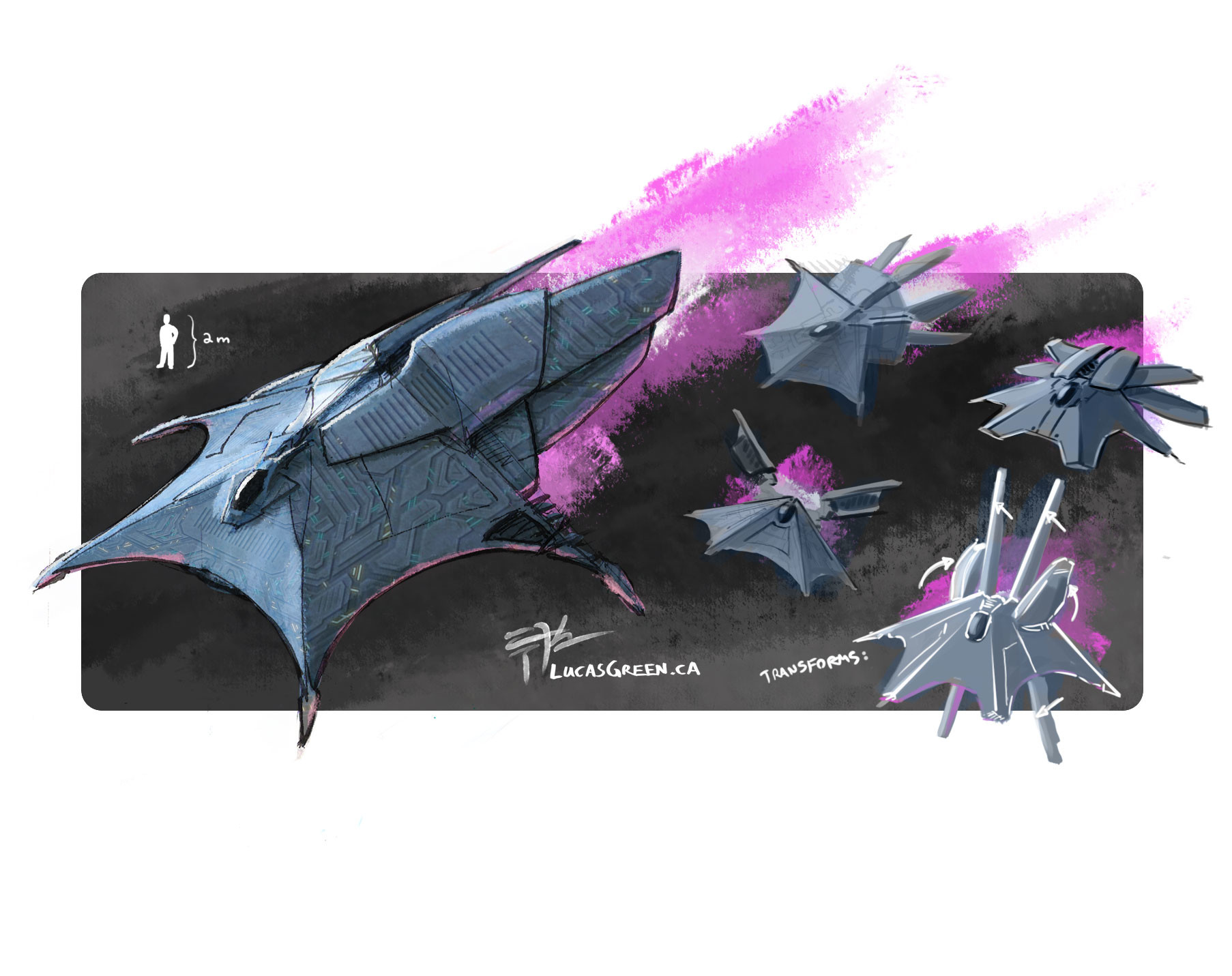 Lucas Green - The Switchblade (Fighter Concept)