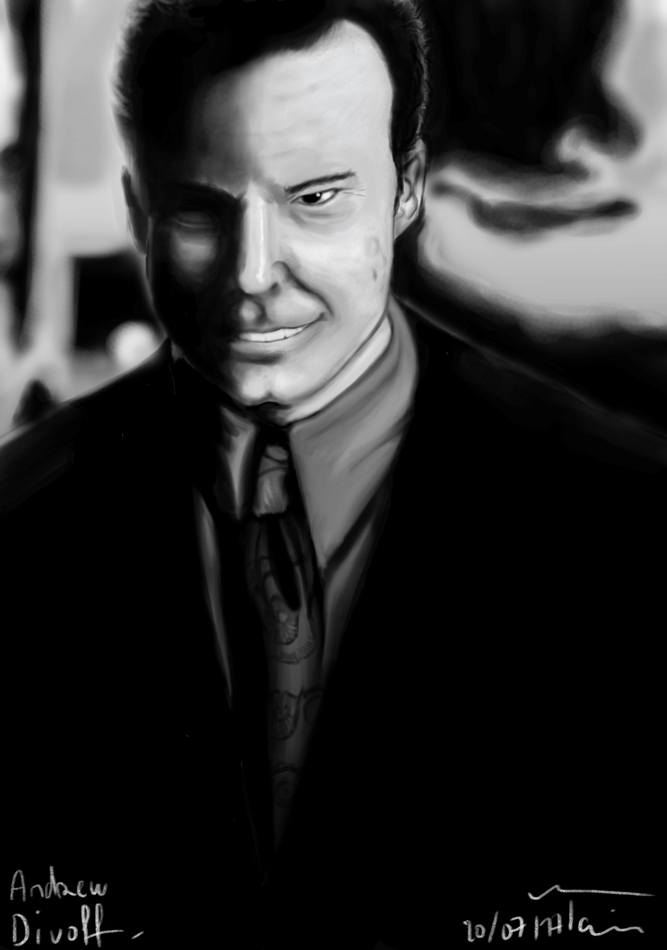 ArtStation - Andrew Divoff Portrait