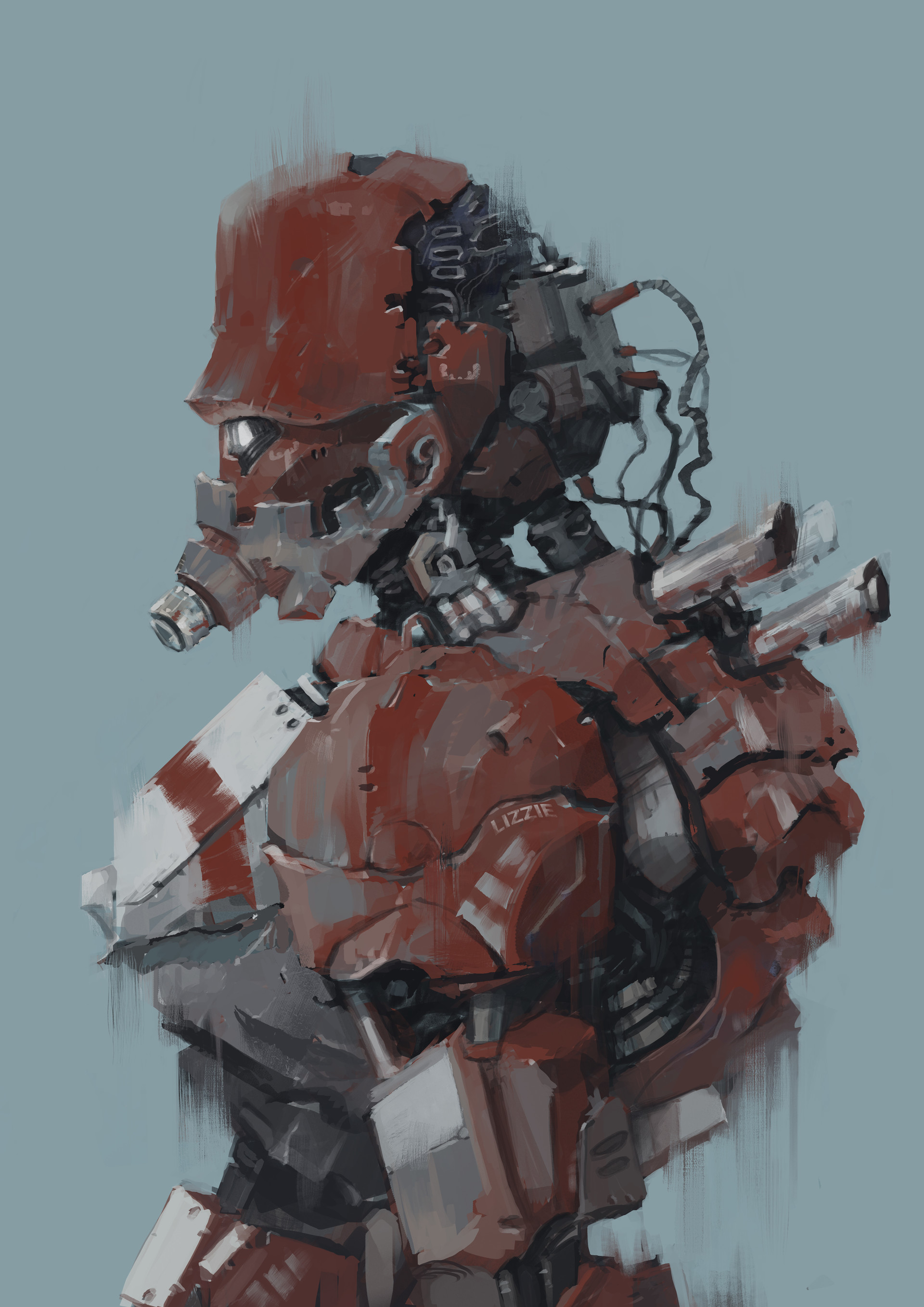 ArtStation - Red machine