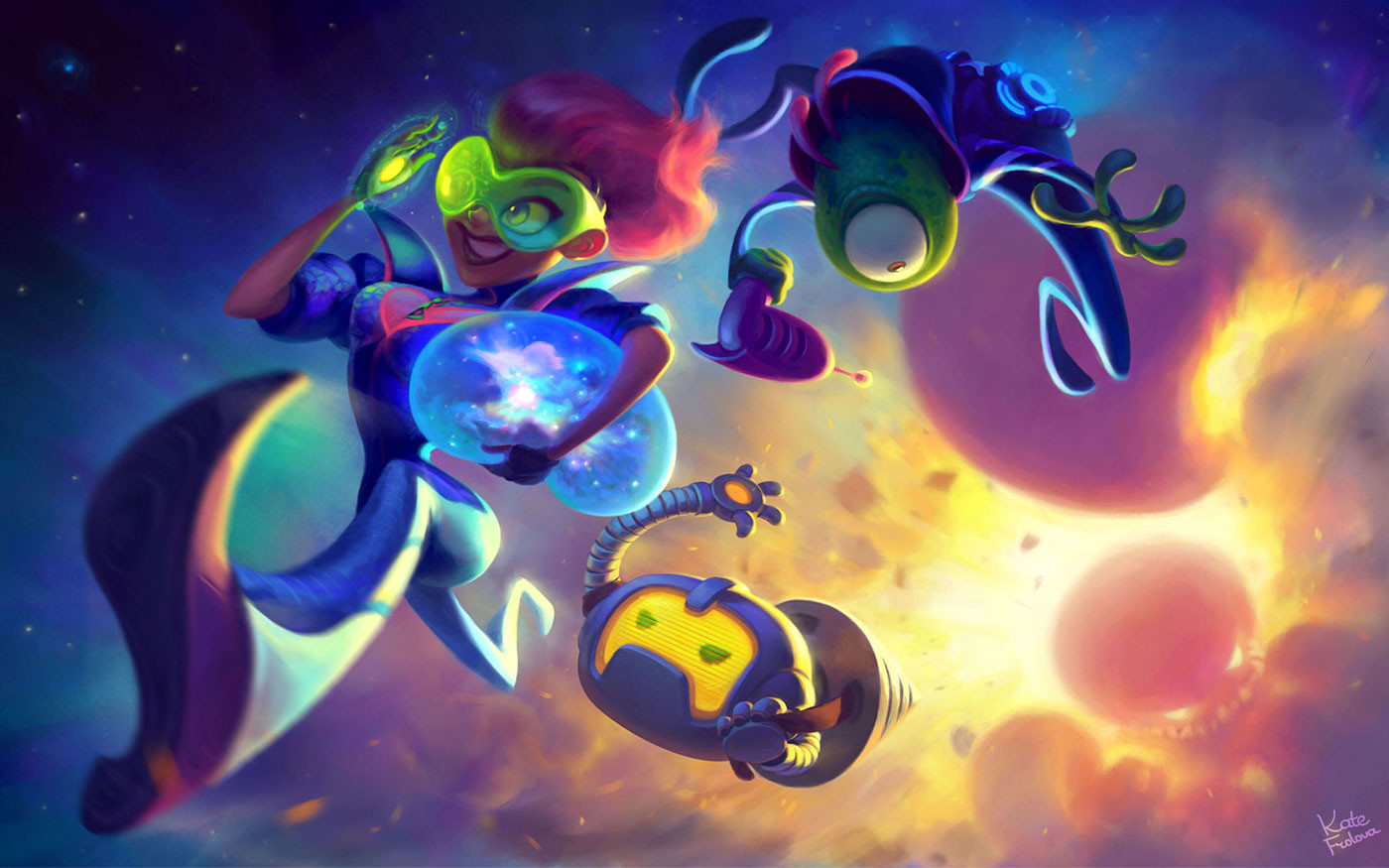 ArtStation - Galaxy Hunters