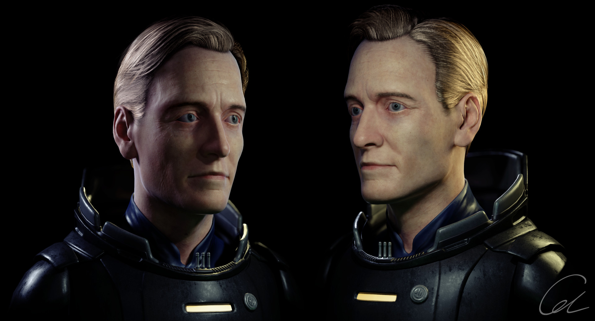 Guannan Lu (Tony) - Prometheus David FanArt