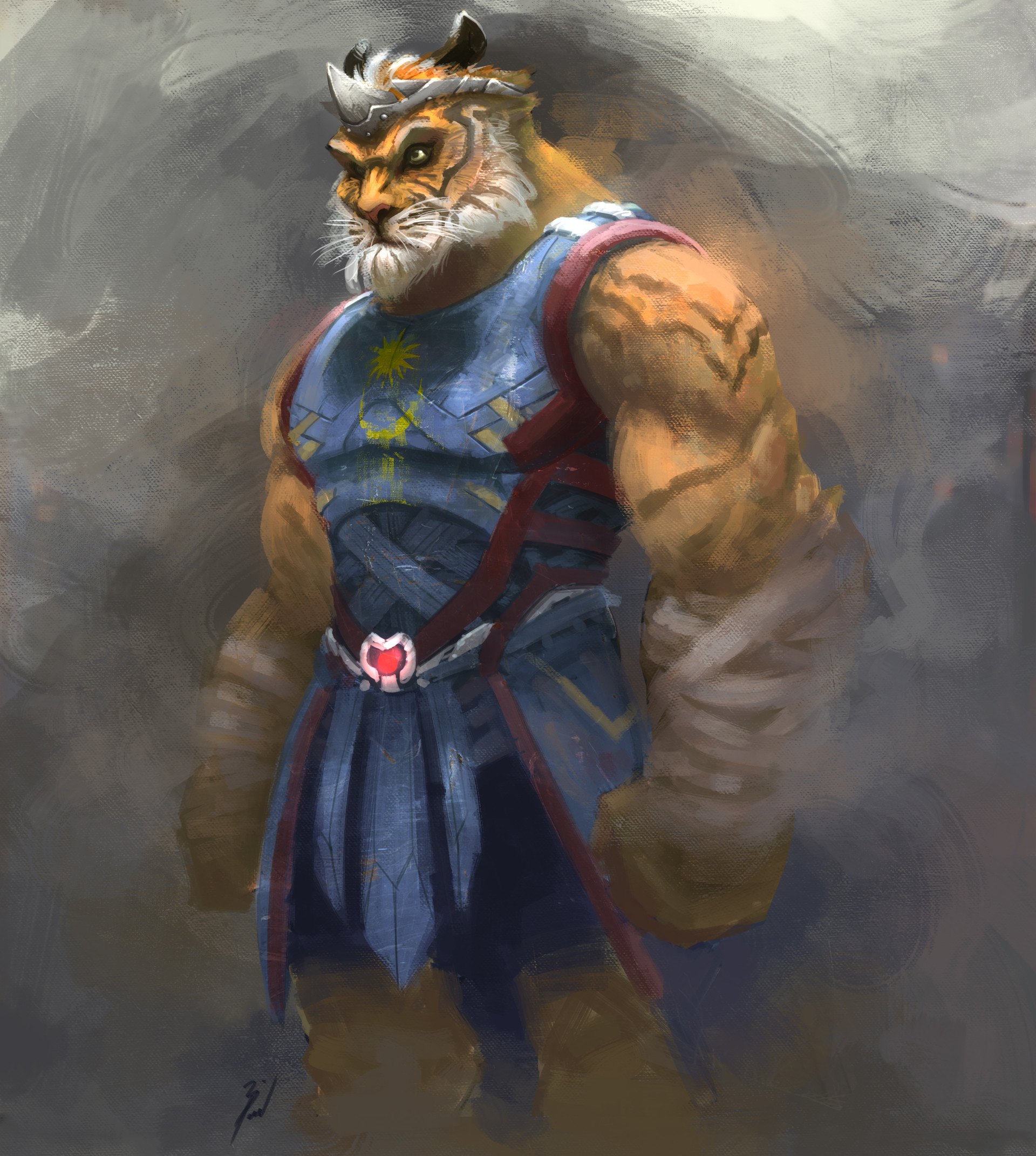 ArtStation - Harimau Tiger