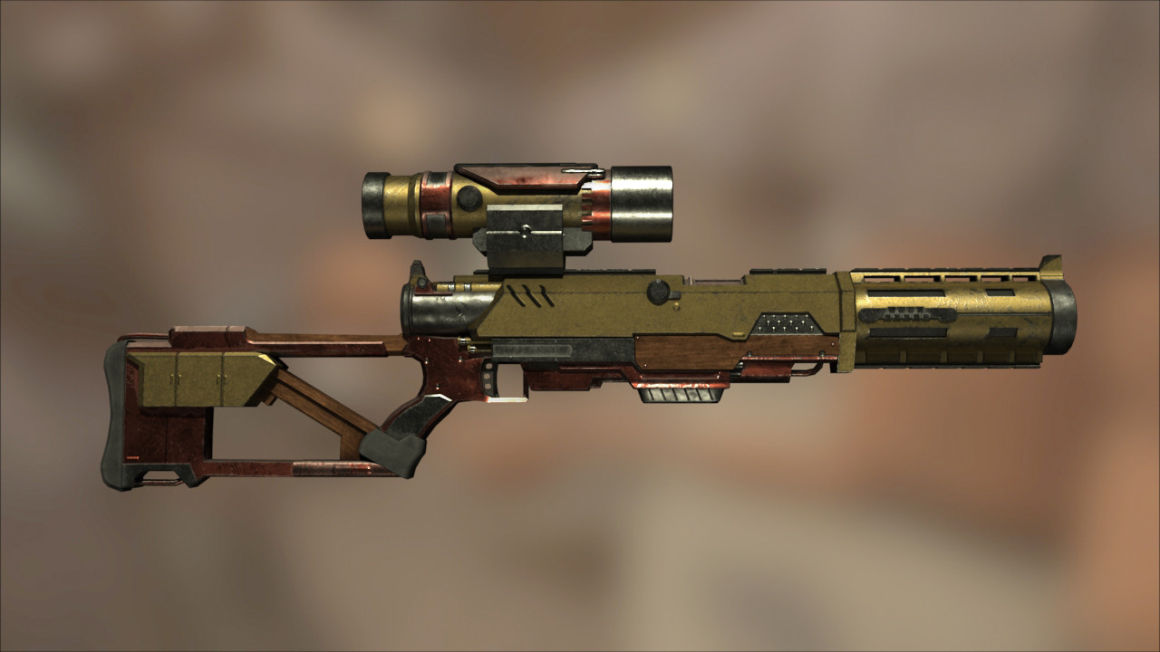 ArtStation - Steam Punk Gun