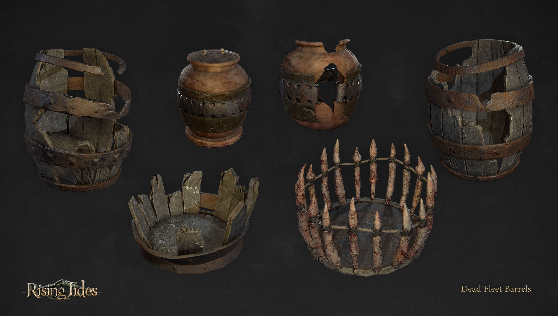 ArtStation - Dead Fleet Barrels