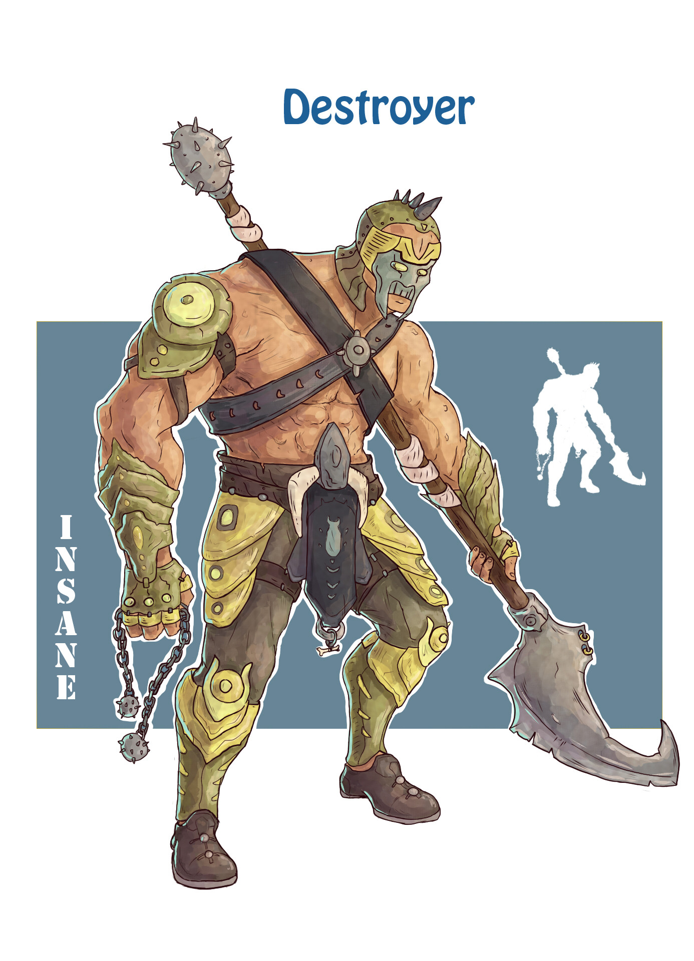 Tanya Tengri - Insane (Beyond Human character design challenge)