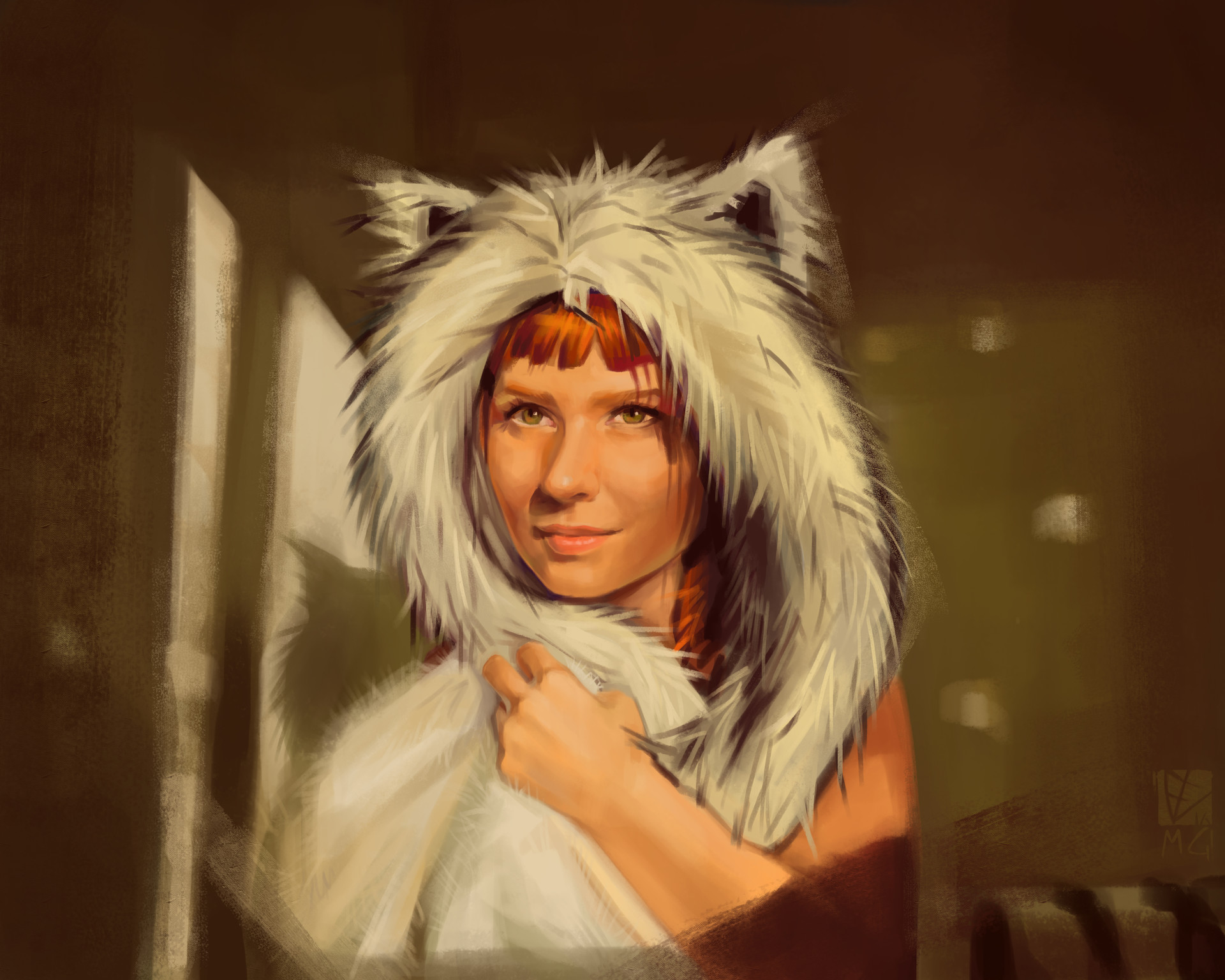 ArtStation - Study. Self-portrait