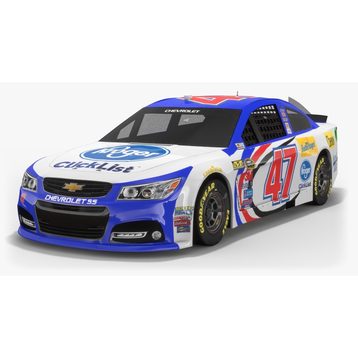 OpticalDreamSoft - JTG Daugherty Racing A. J. Allmendinger NASCAR ...