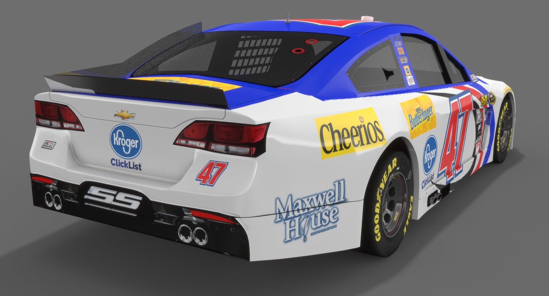 OpticalDreamSoft - JTG Daugherty Racing A. J. Allmendinger NASCAR ...