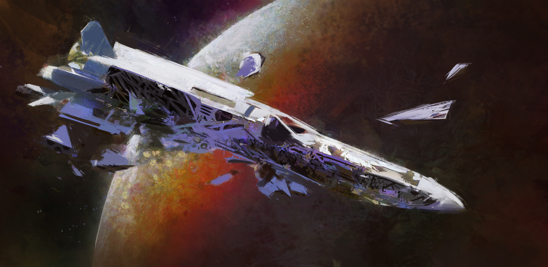 Floating Inside Space Shuttle