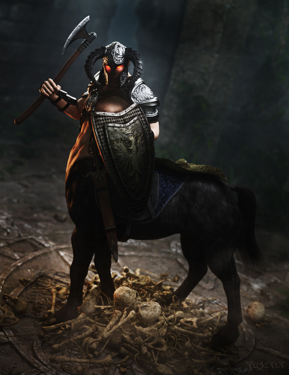 ArtStation - Death Dealer Centaur