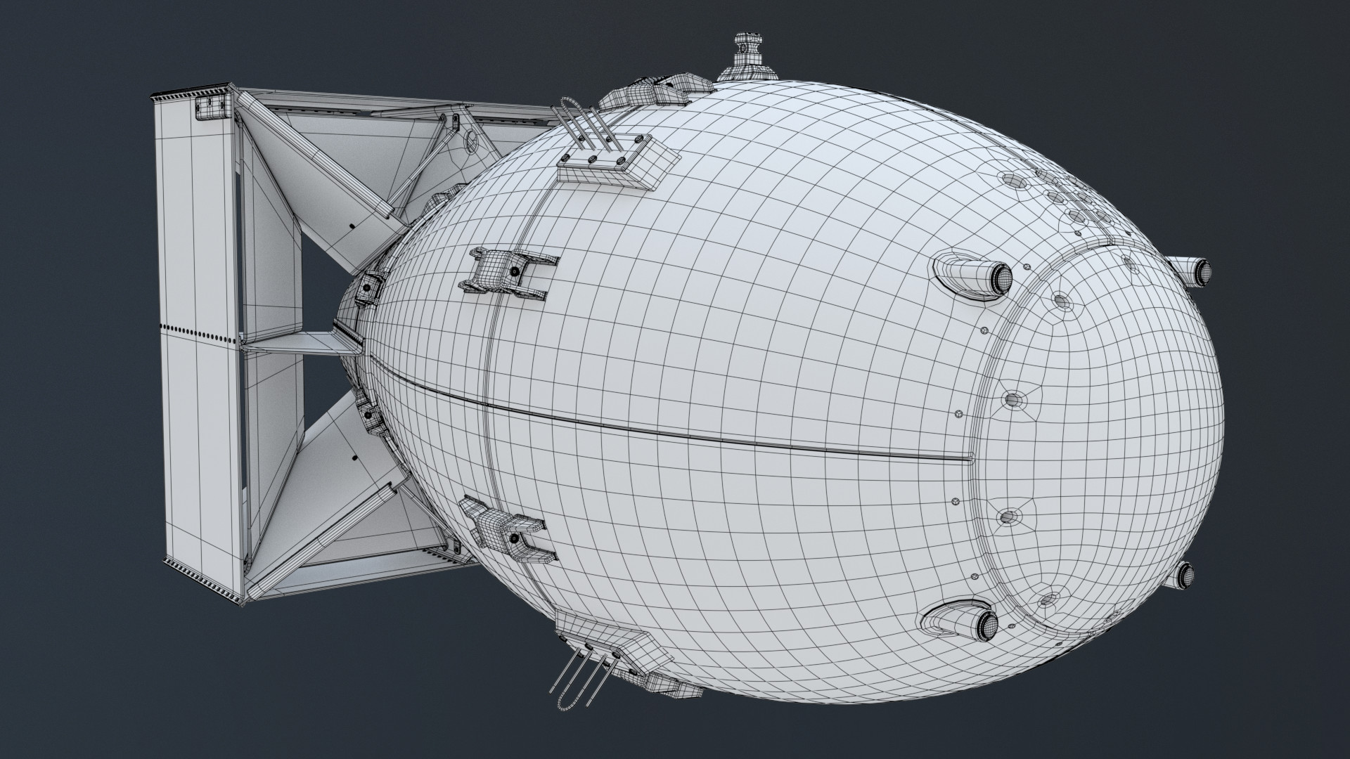 Medium Solid - "Fat Man"