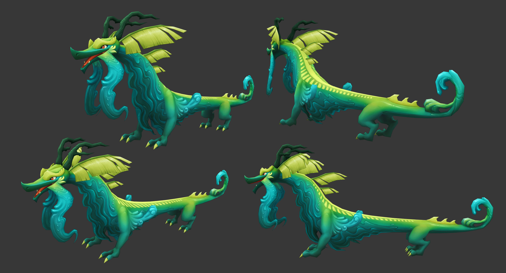 Adam Roark - DragonVale World Monsoon Dragon