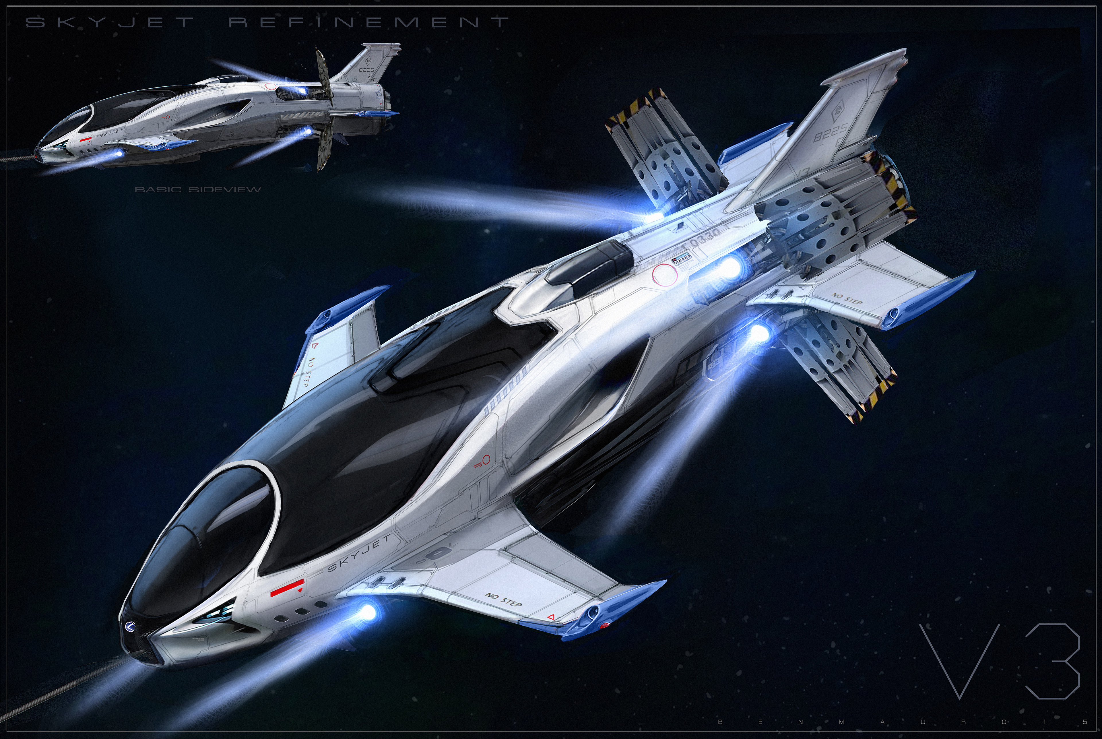 Ben Mauro - VALERIAN - SKYJET