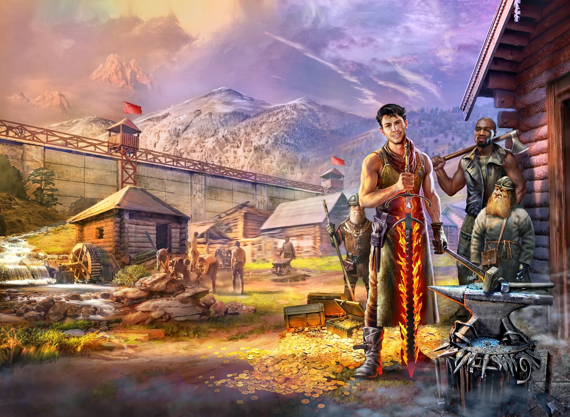 ArtStation - The sword is forged