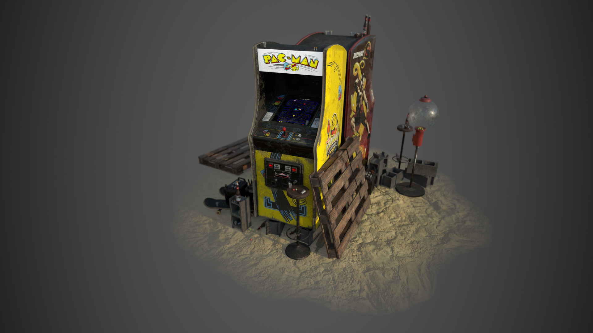 ArtStation - The Desert Arcade
