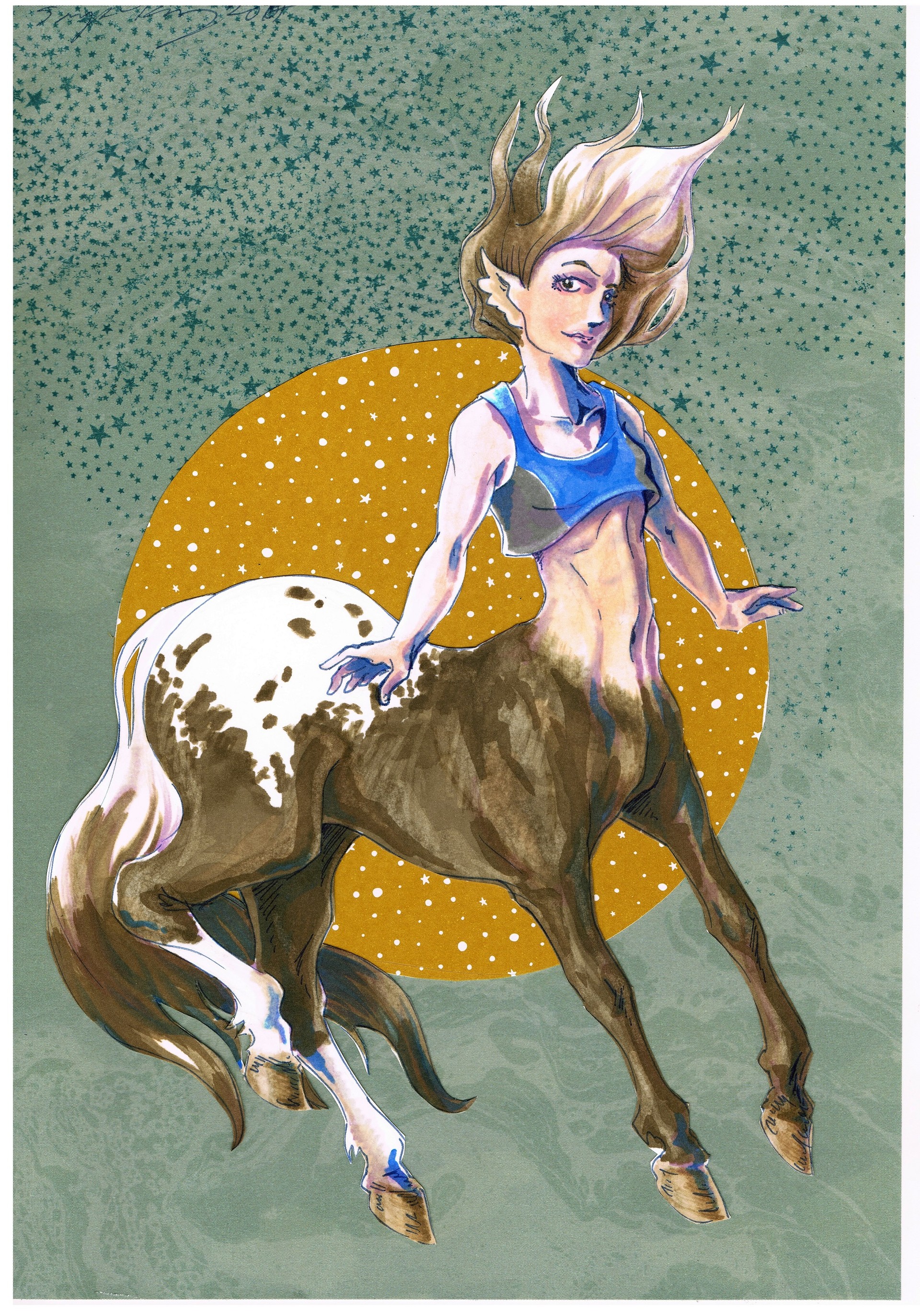 ArtStation - Callisto Weightless Illustration