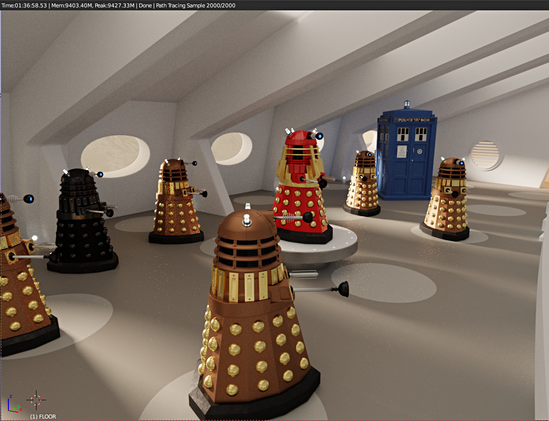 ArtStation - Dalek chamber from Dr Who series 9 episodes 1+2