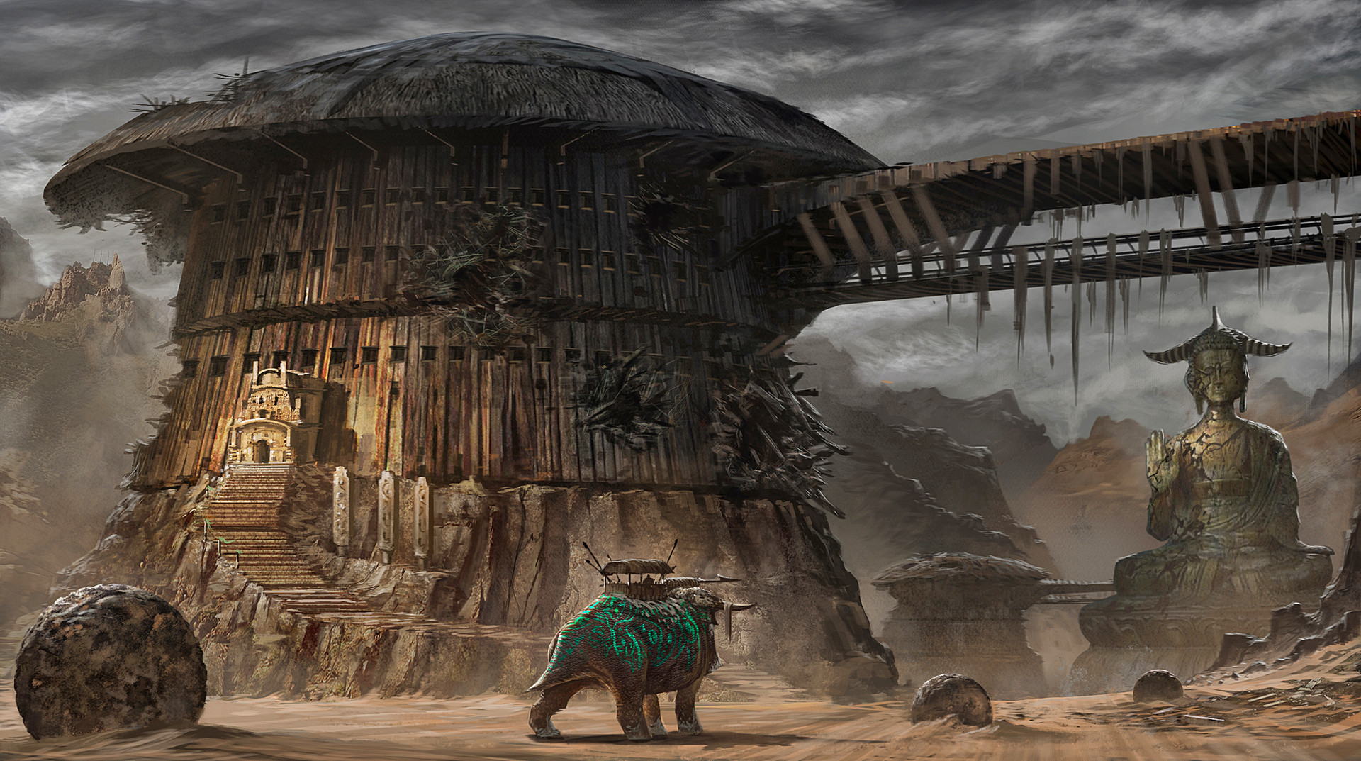 ArtStation - More huts!