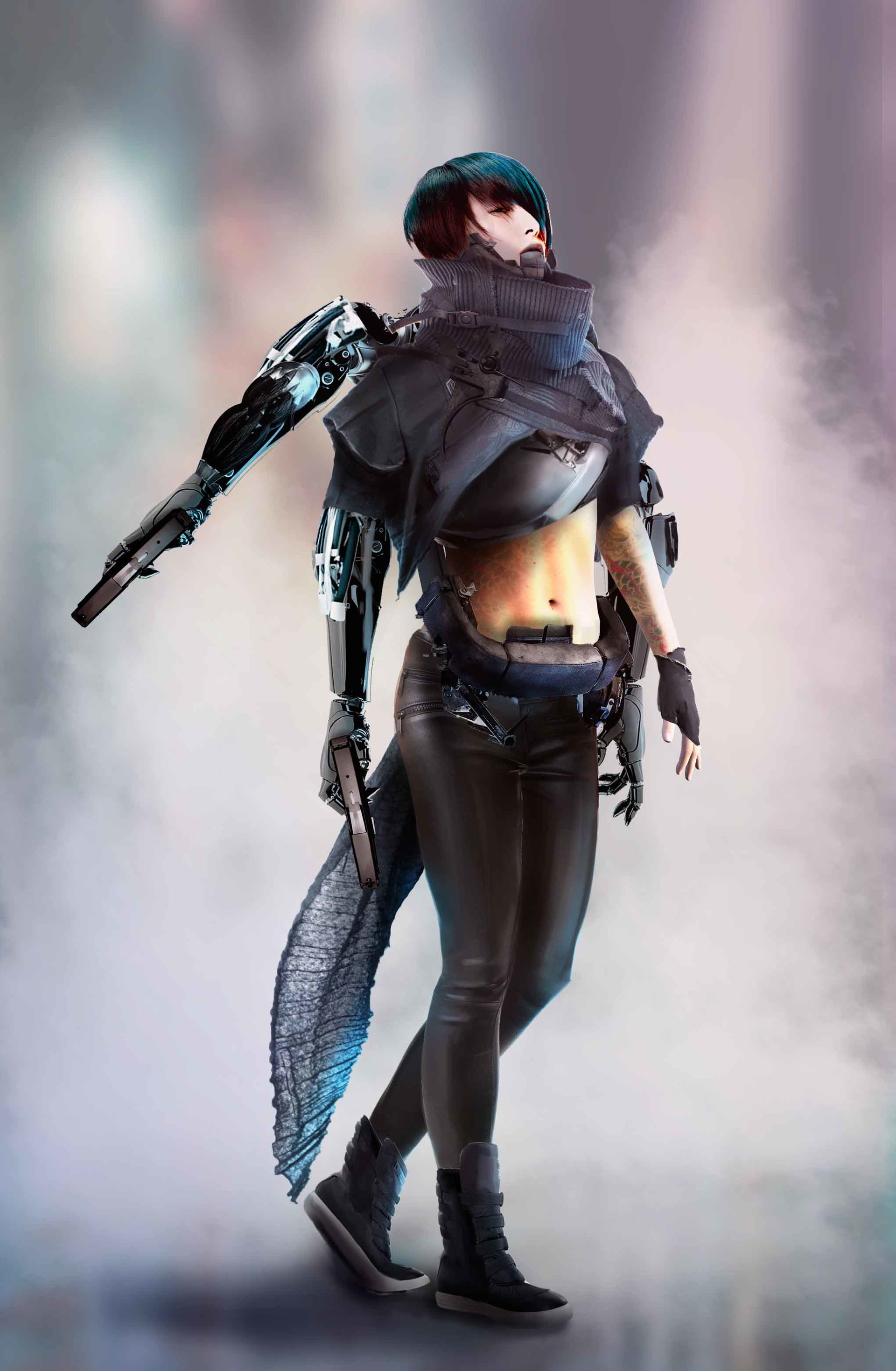 ArtStation - Cyberpunk Character designs