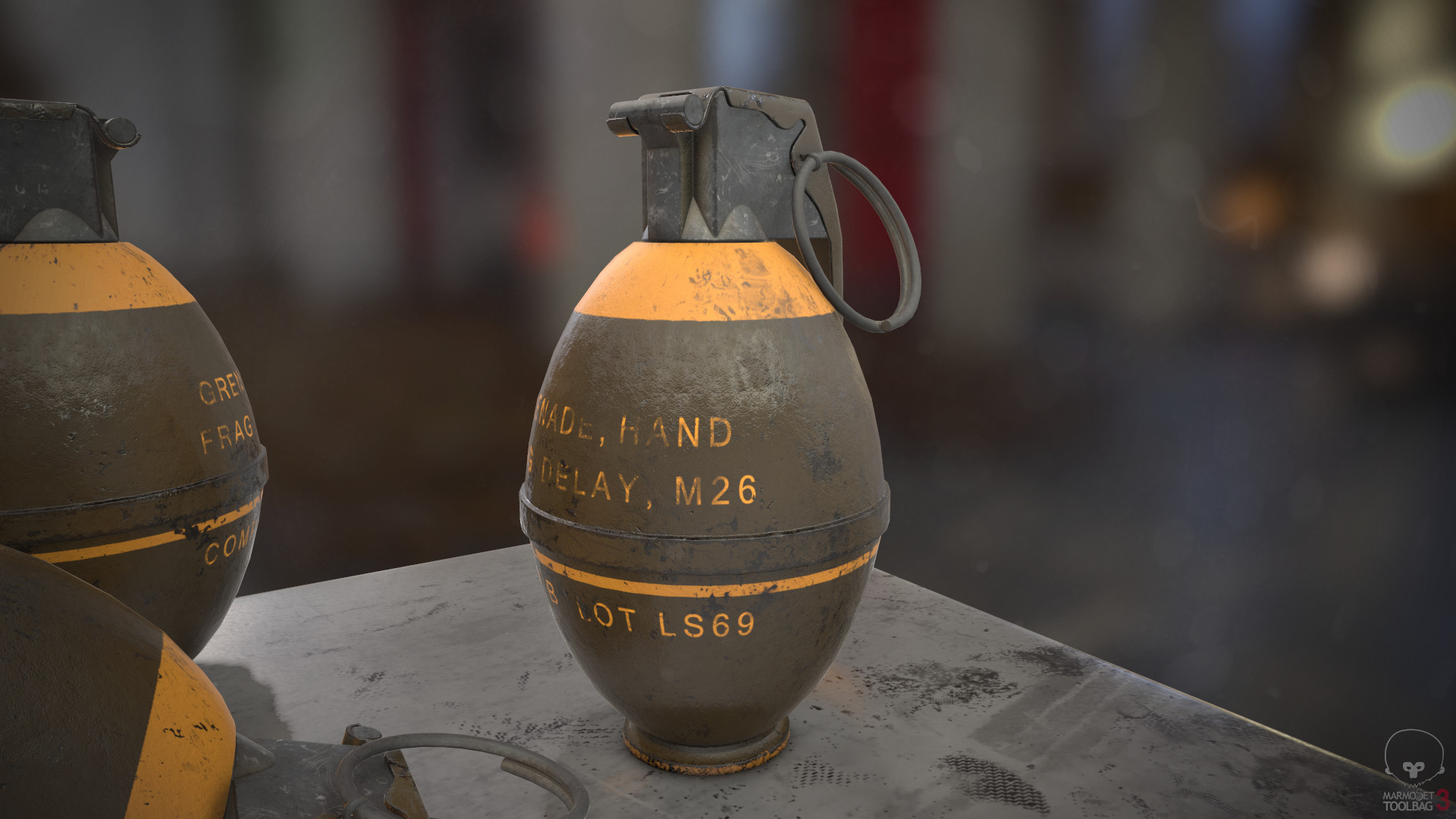 ArtStation - M26 Grenade