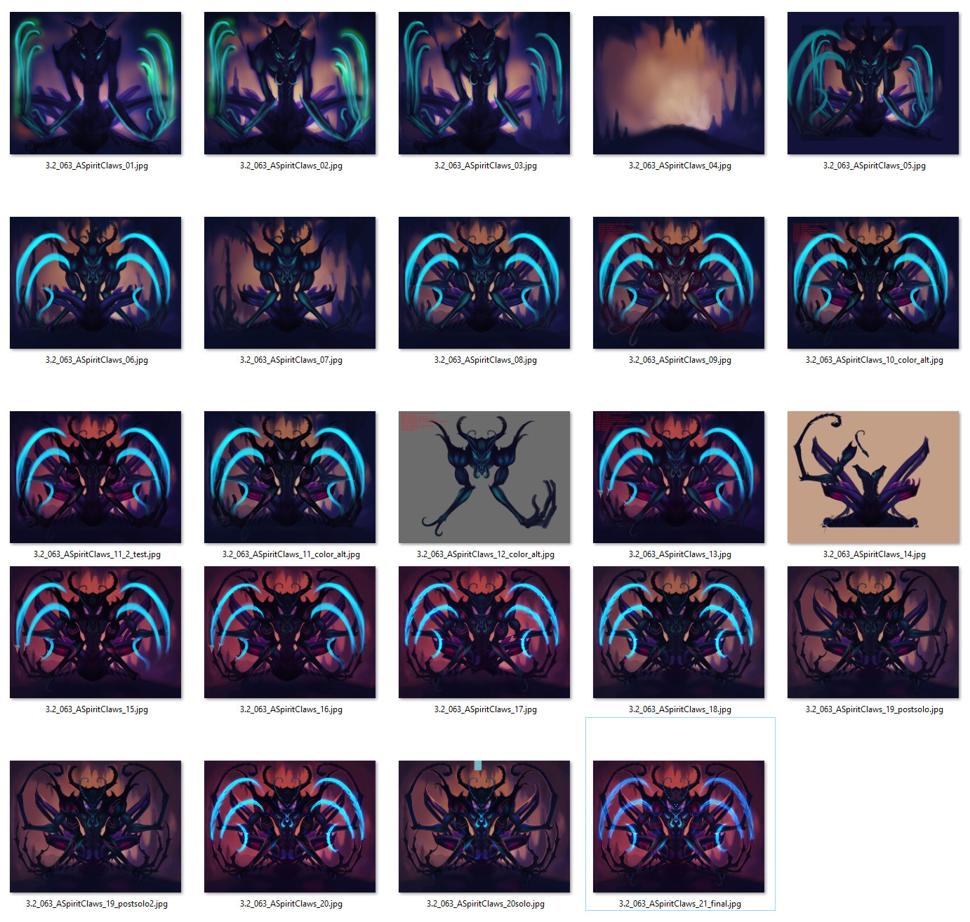 Stone Perales - Chaotic Trading Card Art: Ancestral Spirit Claws